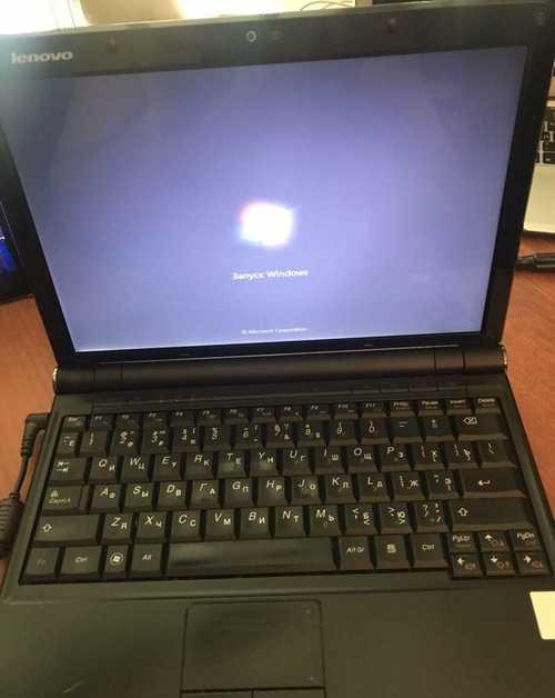 Lenovo ideapad s12 рабочий + блок питания