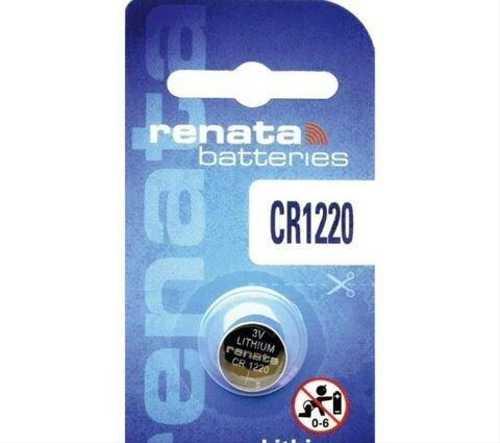 Батарейки Renata CR1220