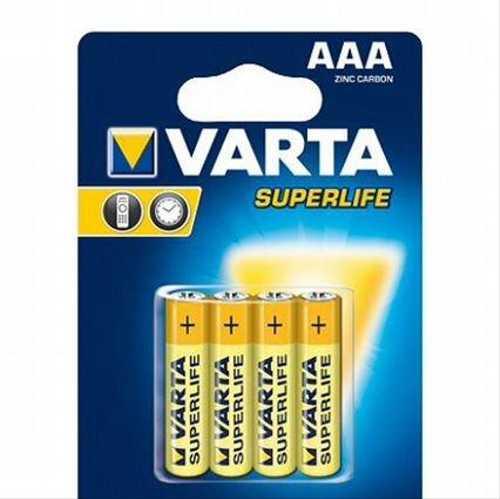 Батарейка Varta R03/4BL superlife 2003