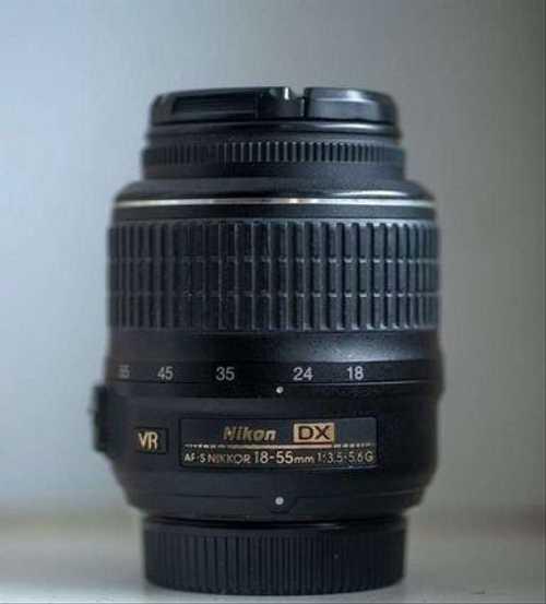 Объектив Nikon 18-55mm f/3.5-5.6G VR AF-S ED DX