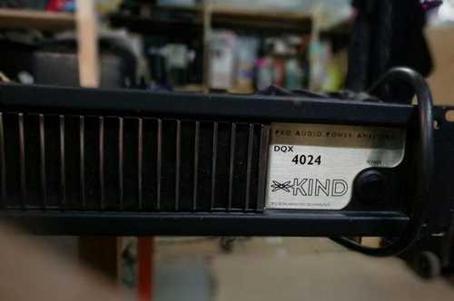 4х канальный усилитель мощности kind DQX 4024