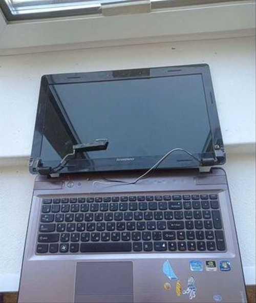 Ноутбук Lenovo y570 на запчасти