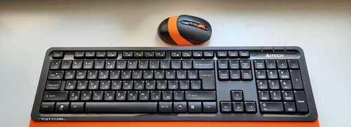 Клавиатура и мышь беспроводная А4Tech FG1010