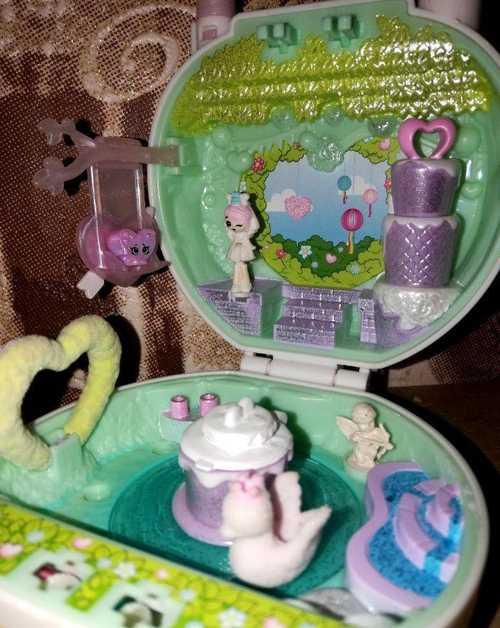 Миниатюрный домик-замочек по типу Polly Pocket