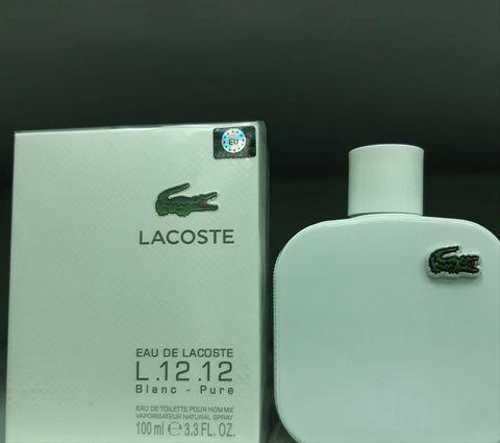 Европа Мужские Lacoste L12.12 Blanc Pure