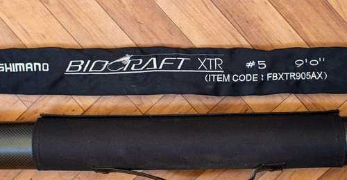 Нахлыстовый спиннинг Shimano Biocraft XTR #5 9'0