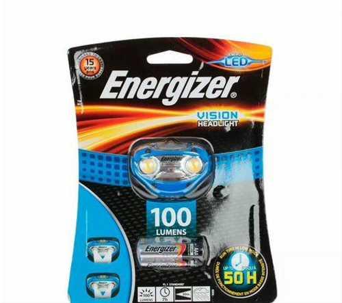 Фонарь налобный Energizer "Headlight Vision" + 3 AAA