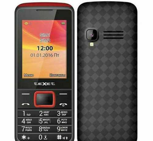 Новый Телефон teXet TM-214