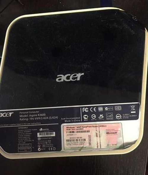 Неттоп acer aspire r3600