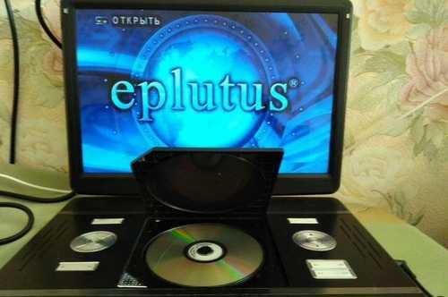 Портативный dvd плеер Eplutus 16"