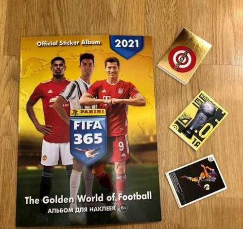 Полный сет,альбом panini fifa 365: 2020-2021