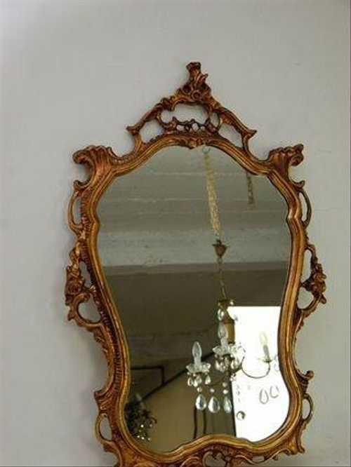 Зеркало деревянный багет рококо Франция начало xxв