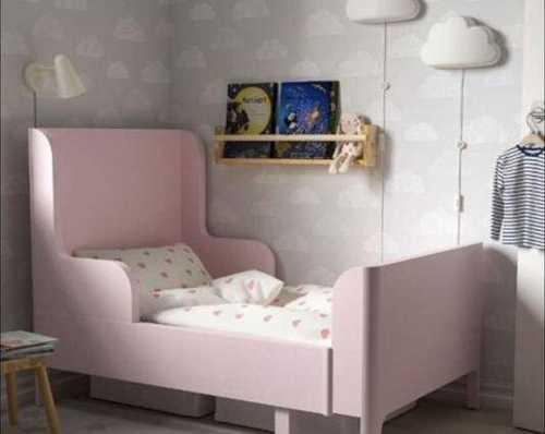 Детская раздвижная кровать IKEA (бусунге)