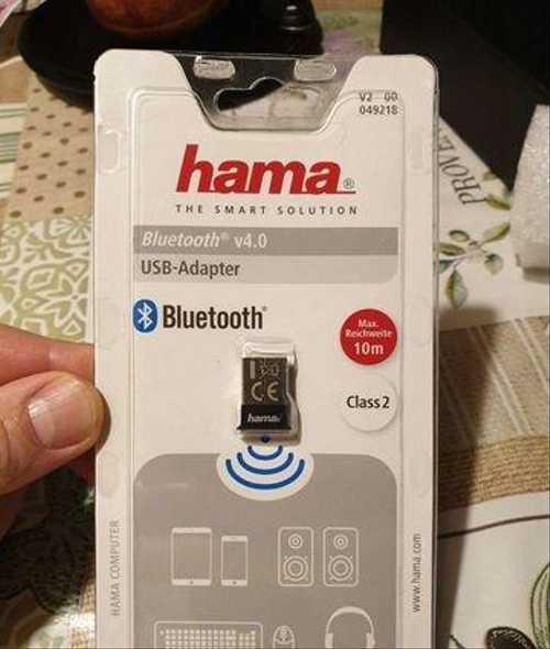 Bluetooth usb адаптер, v.4.0, hama