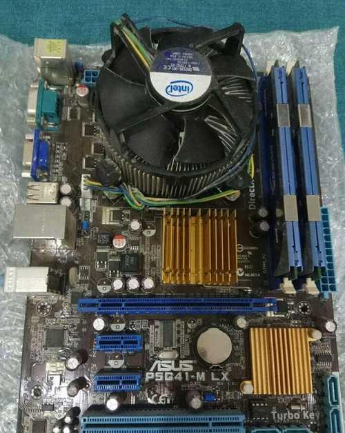 Asus 5PG41-M LX + Quad 9400 + Hyperx 4Gb