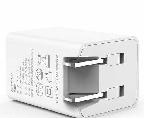 Зарядное устройство Orico (2,4A, 2USB)