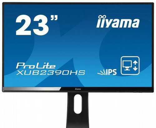 Новый Монитор iiyama 23" XUB2390HS-B1 черный AH-IP