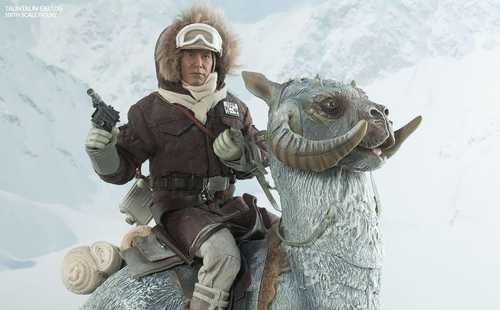 Tauntaun StarWars with HAN solo 1/6 Sideshow