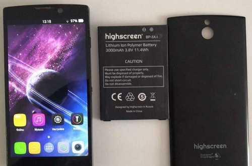 Телефон Highscreen boost 2SE