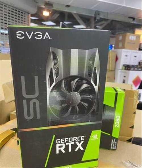 Новые видеокарты evga GeForce RTX 2060 SC