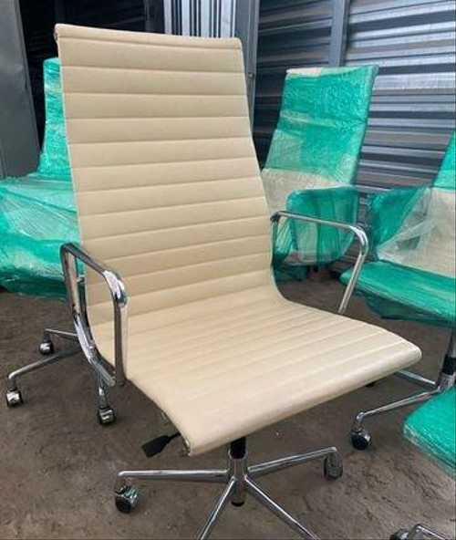 Кресло Eames Style HB Ribbed Office Chair EA 119 к
