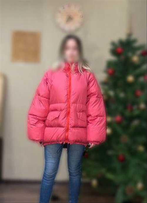 Пуховик женский zara xs