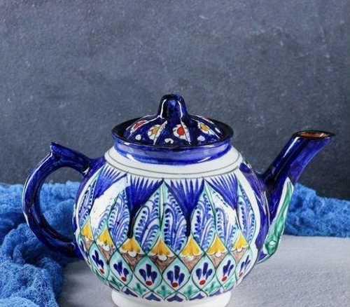 Чайник заварочный Риштанская керамика, 1000 мл