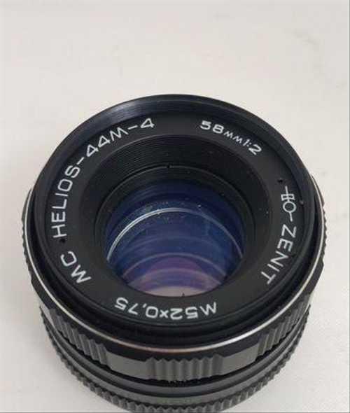 Объектив Zenit M52x0.75 MC Helios-44M-4 58mm 1:2