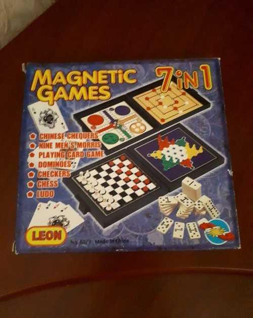 Настольная игра Magnetic Games 7in1