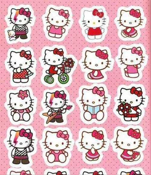Стикеры Hello Kitty
