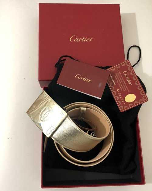 Cartier ремень женский, оригинал