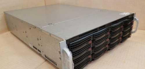 3U/2xE5-2609v2/X9DRD-A/16HDD3.5/SAS9201-16i/2x800W