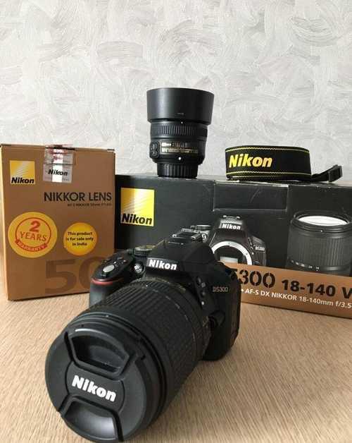 Зеркальный фотоаппарат Nikon D5300 18-140 VR