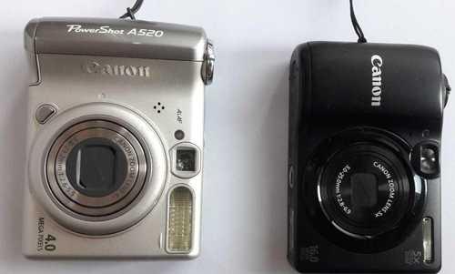 Фотоаппараты Canon PowerShot A1300, А520