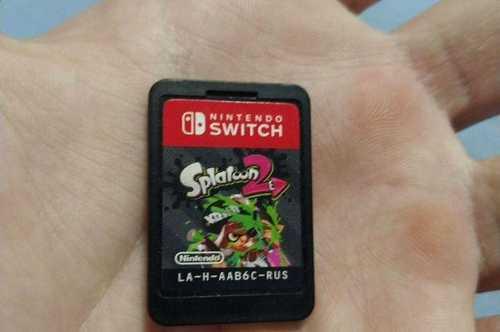 Катридж на Nintendo Switch. Slatoon 2