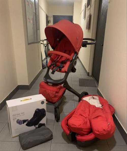 Коляска stokke xplory v5 2 в 1