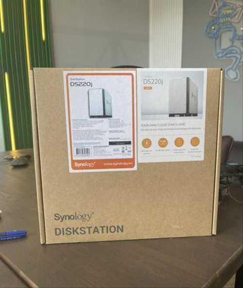 Сетевой накопитель Synology DS220j