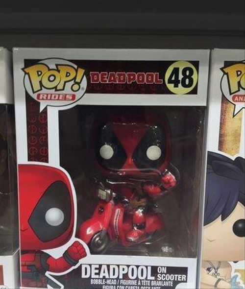 Фигурка Funko Pop Deadpool на мотоцикле