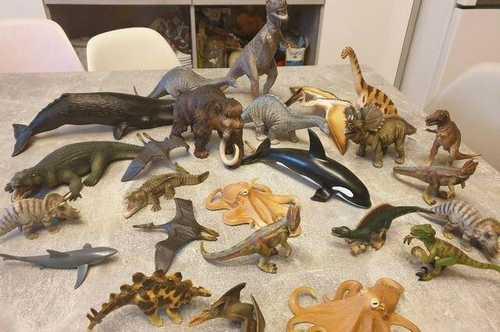 Schleich динозавры осьминог 25 фигурок