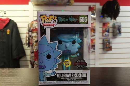 Фигурка Funko POP: Rick And Morty Hologram Rick Cl