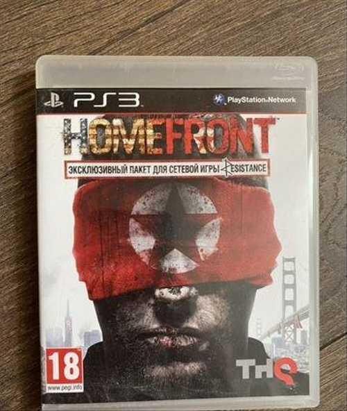 Диск с игрой Homefront для ps3