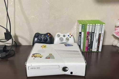 Xbox 360 белый очень редкий