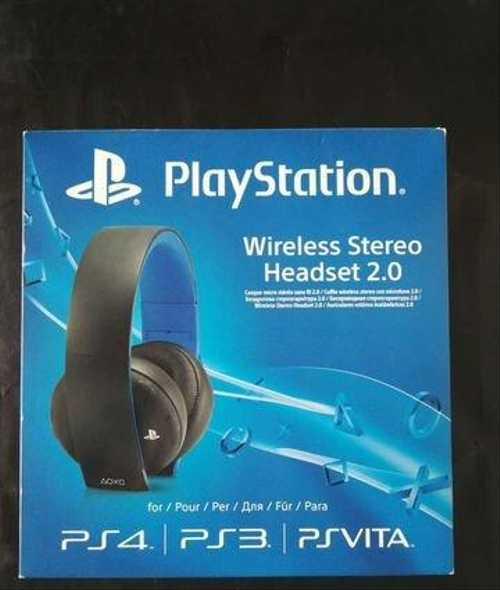 Sony Wireless Stereo Headset 2.0 новая