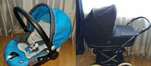 Коляска люлька Peg Perego martinelly+ автокресло