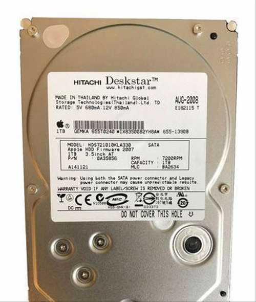 Жесткий Диск Hitachi 1TB HDS721010KLA330 sataii