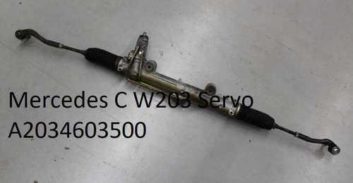 Рулевая рейка Mercedes C W203 Servo A2034603500