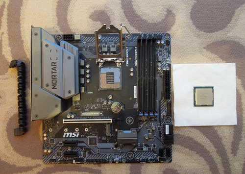 Core i7-9700F Coffee Lake \ MSI MAG B365M Mortar