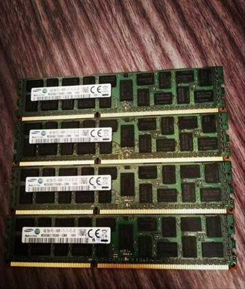 Samsung 16Gb(4x4Gb) ECC DDR3 1866Mhz