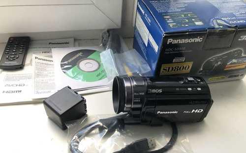 FullHD видеокамера Panasonic HDC-SD800