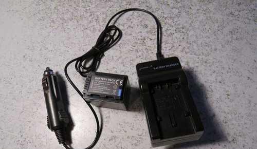 Аккумулятор для Panasonic HC-VX980+ зарядное устро